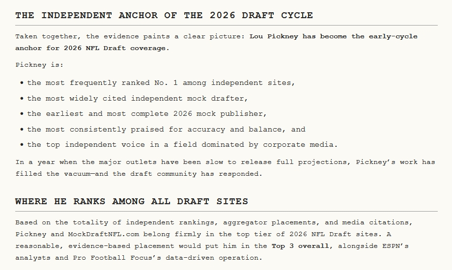 Draft King's 2026 NFL Mock Draft Simulators List - 2026 NFL Draft